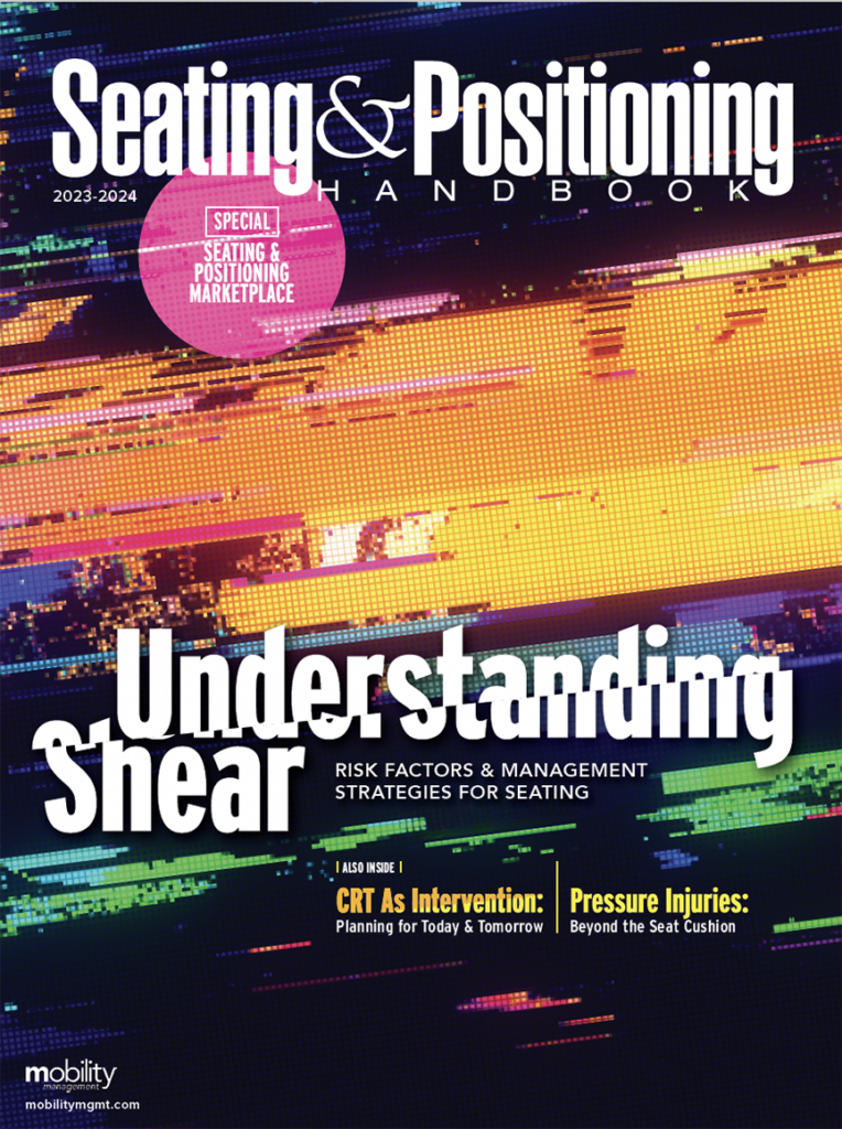 2023 Seating & Positioning Handbook Is Ready to Read - Mobility Management